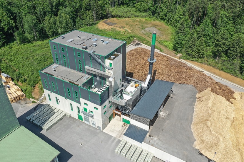 Self-sufficient thanks to a biomass-powered cogeneration plant