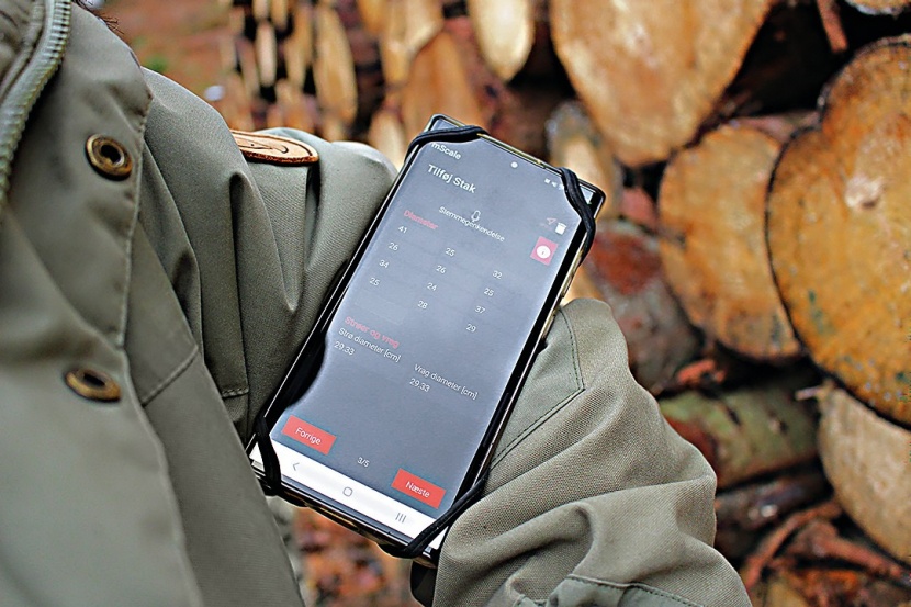 A log stack measurement tool sets new standards