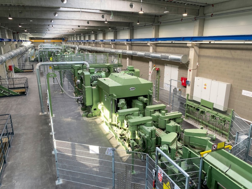 New big sawmill started up