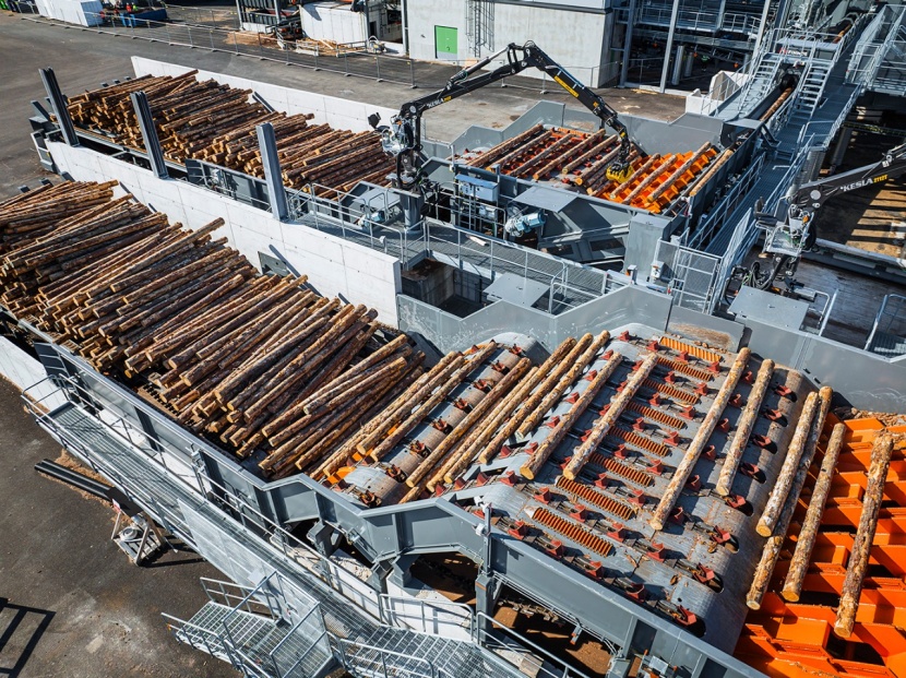 The world’s most modern sawmill is in operation