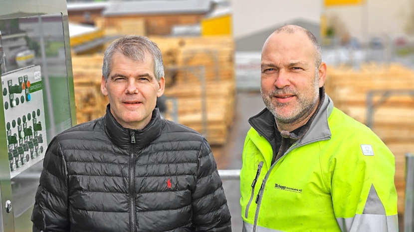 Little space for a lot of wood