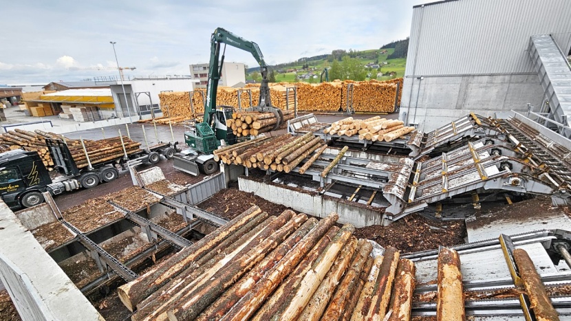 Little space for a lot of wood