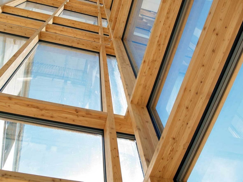 Post and beam on a large scale