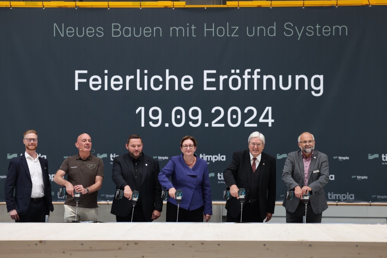 Germany’s biggest timber module factory inaugurated