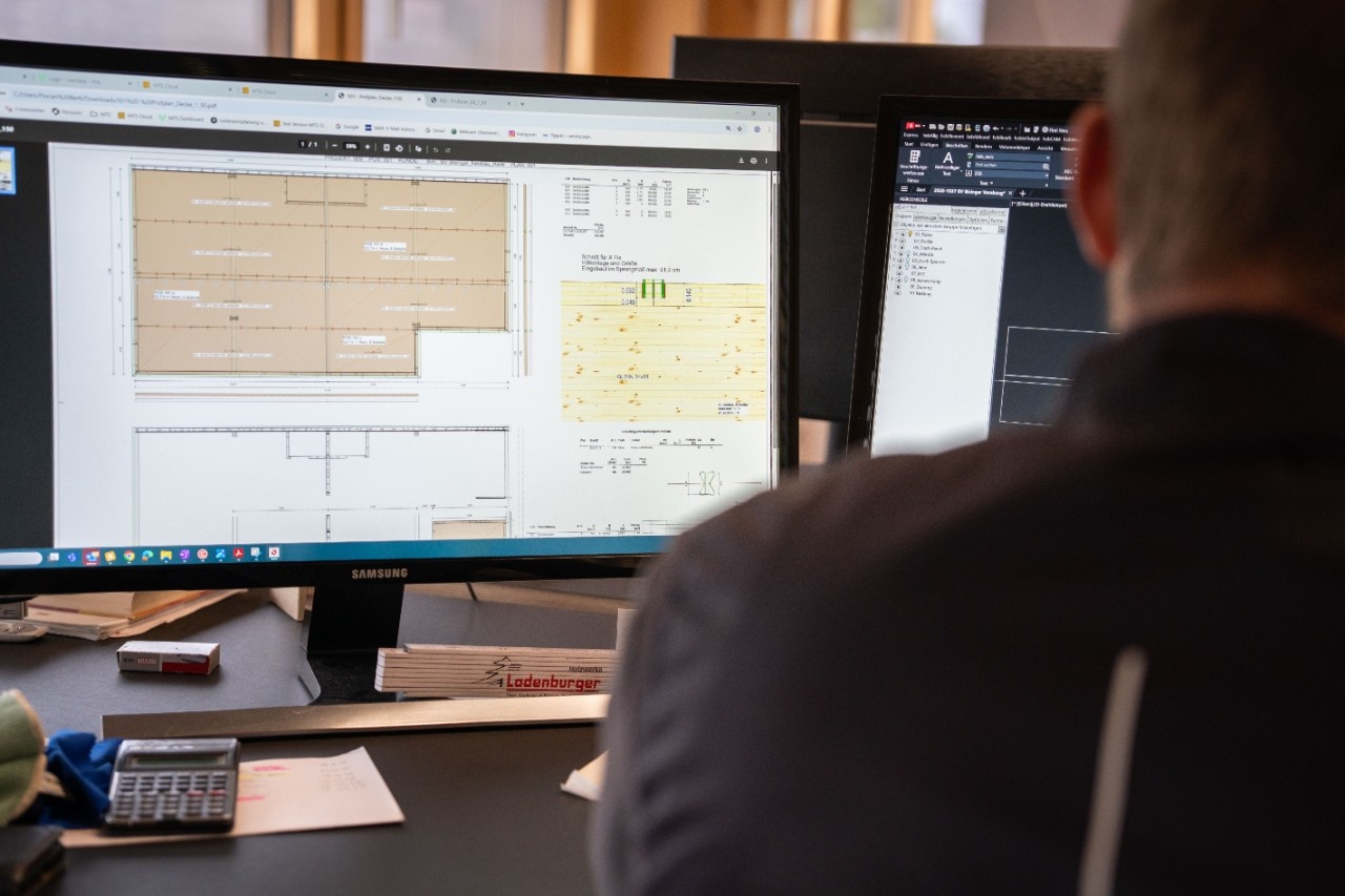 Out of a passion for modern timber construction