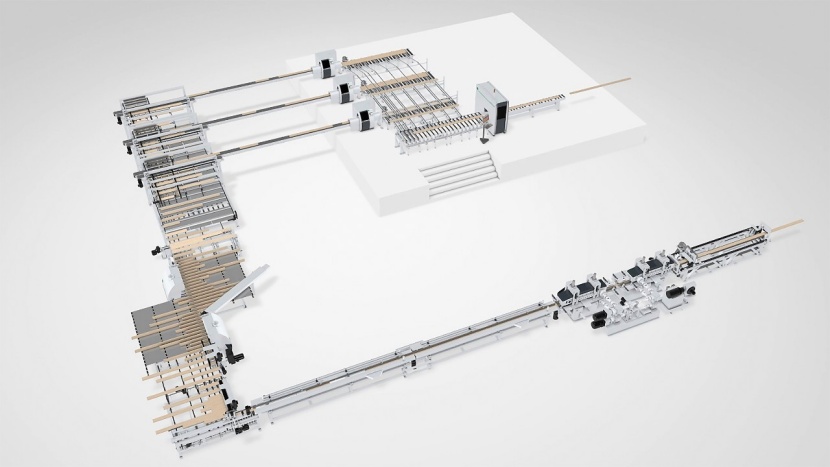 Flexible high-performance system solutions for CLT production machines