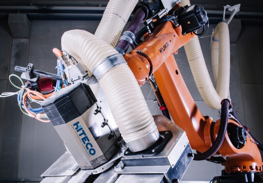 Robotics in timber construction: power, precision and high flexibility