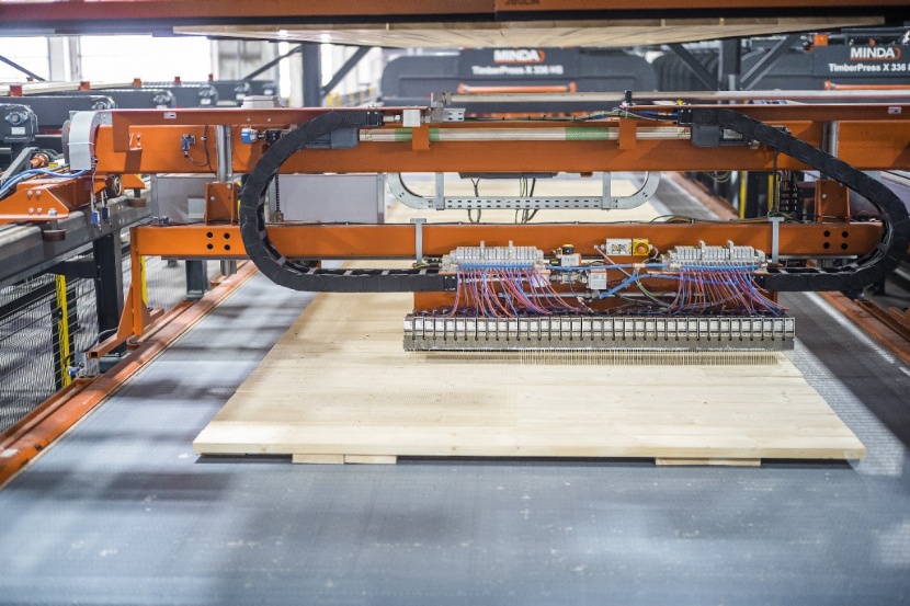 New CLT plant is ramping up production