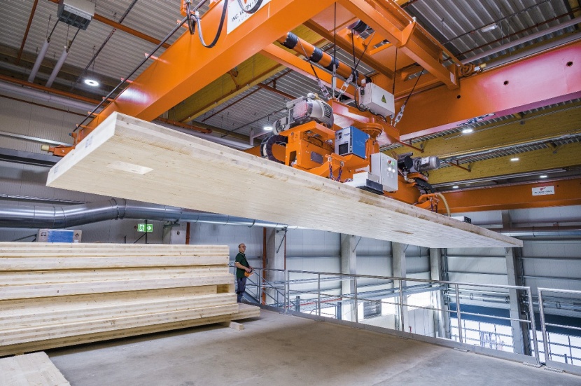 New CLT plant is ramping up production