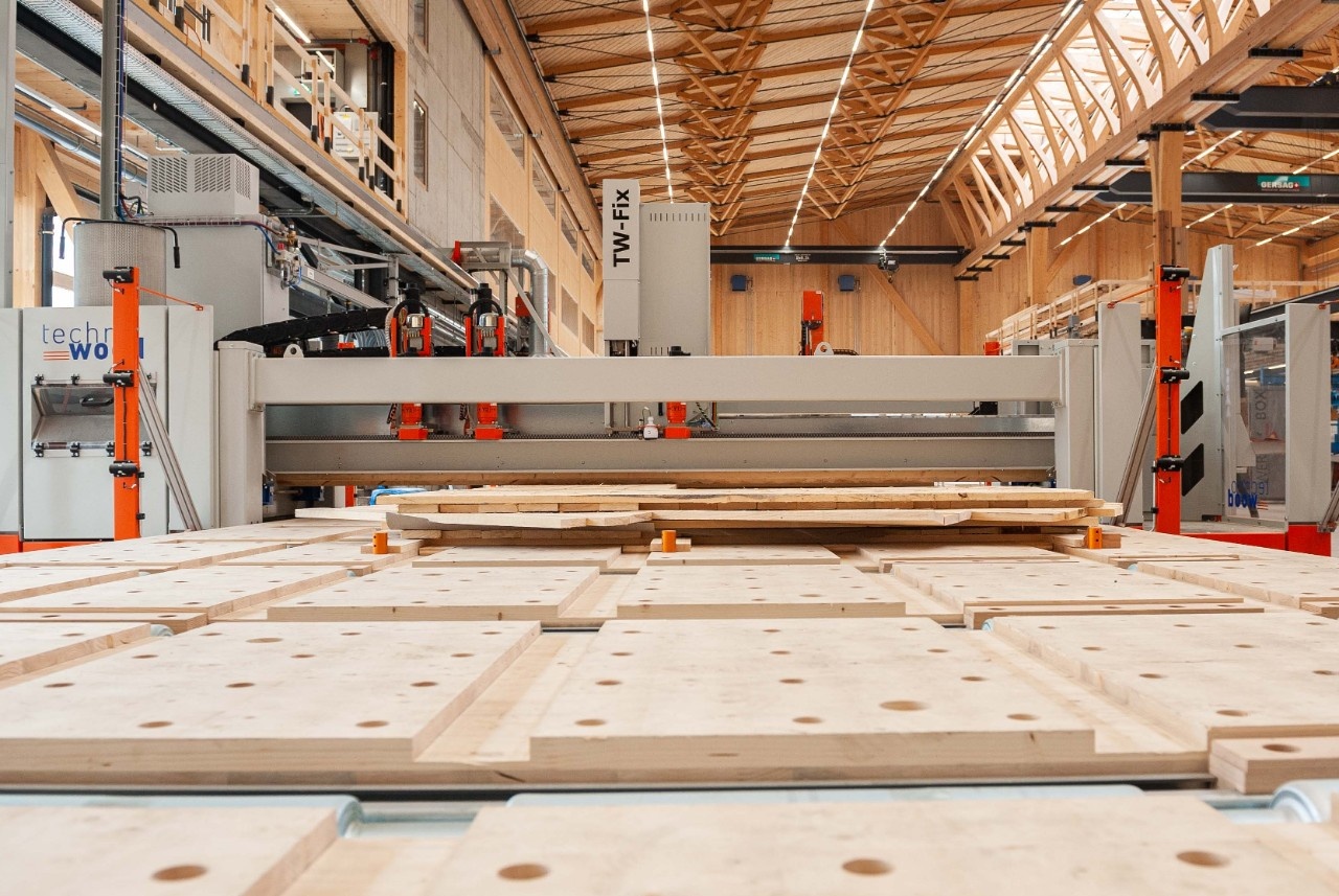 Smart prefabrication for modular timber construction