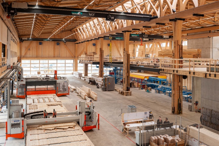 Smart prefabrication for modular timber construction