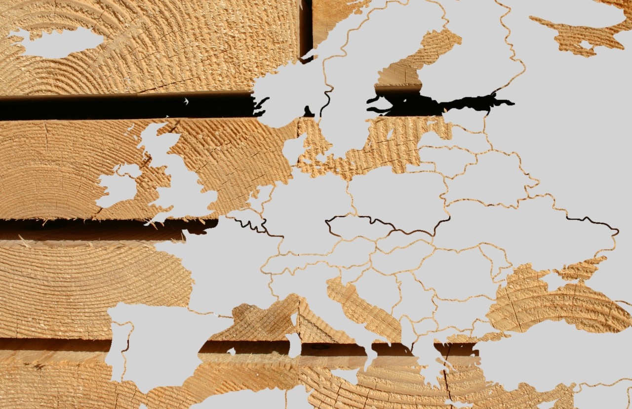 Russian wood is coming into the EU via third countries