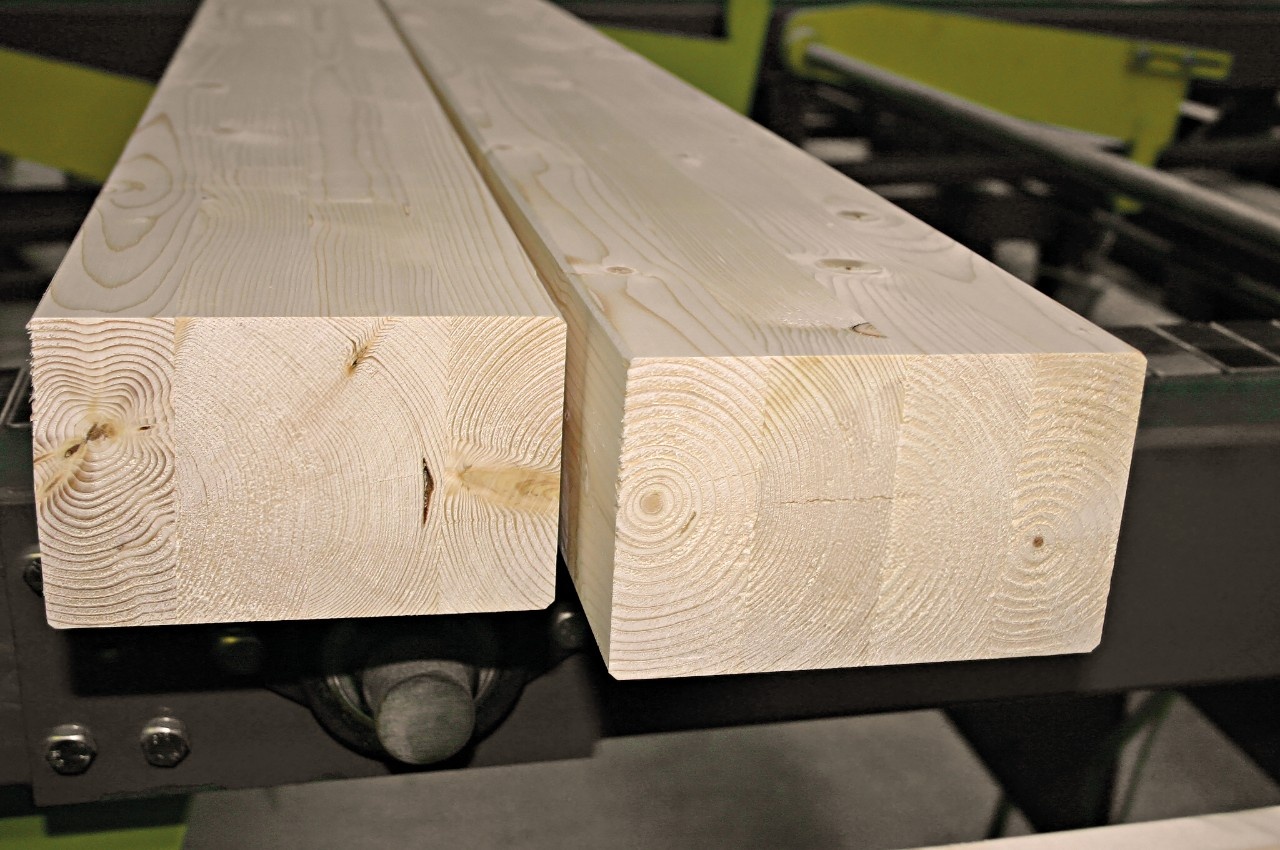 More laminated timber imported
