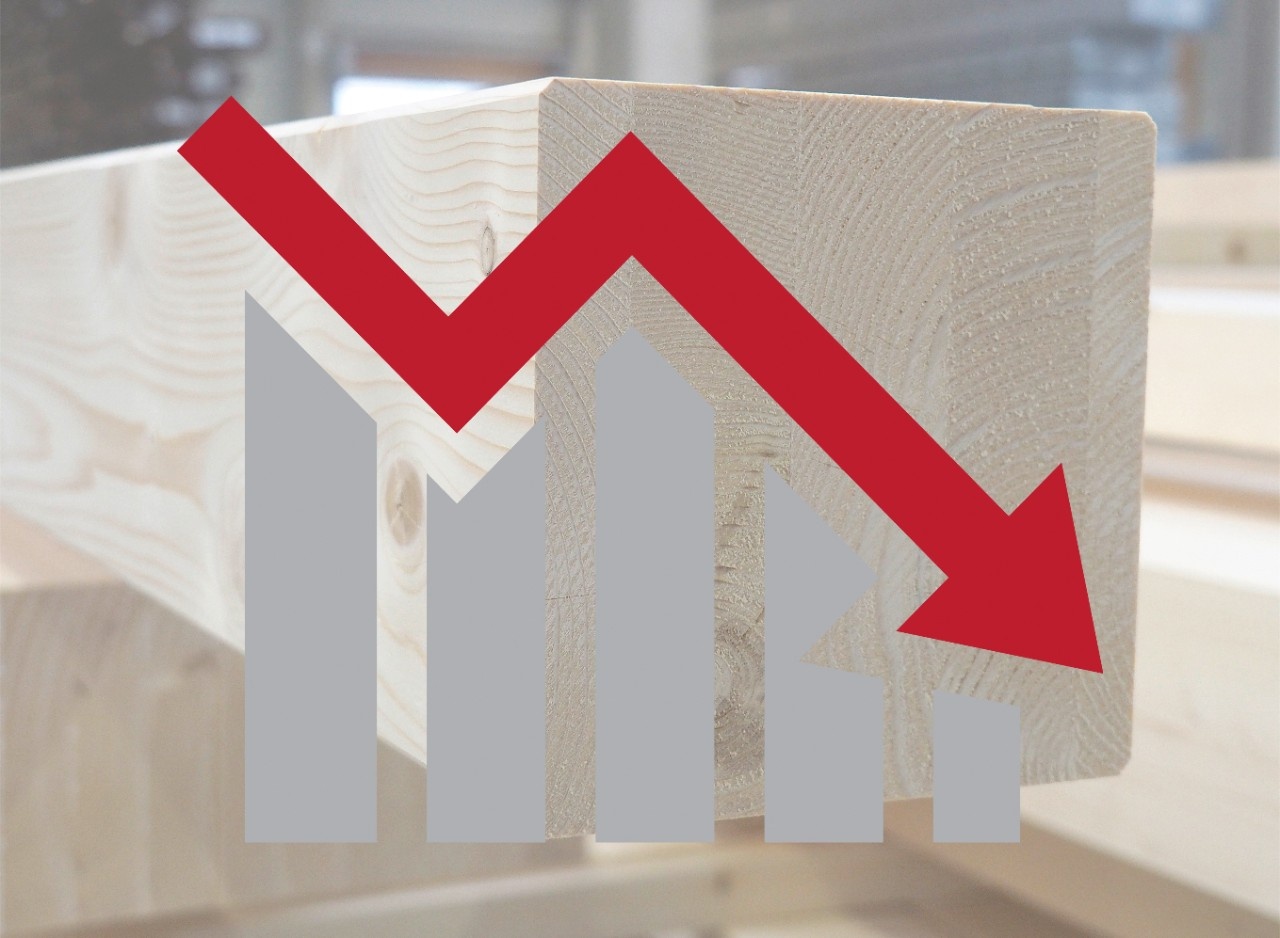 Historically weak start of the year for laminated timber imports