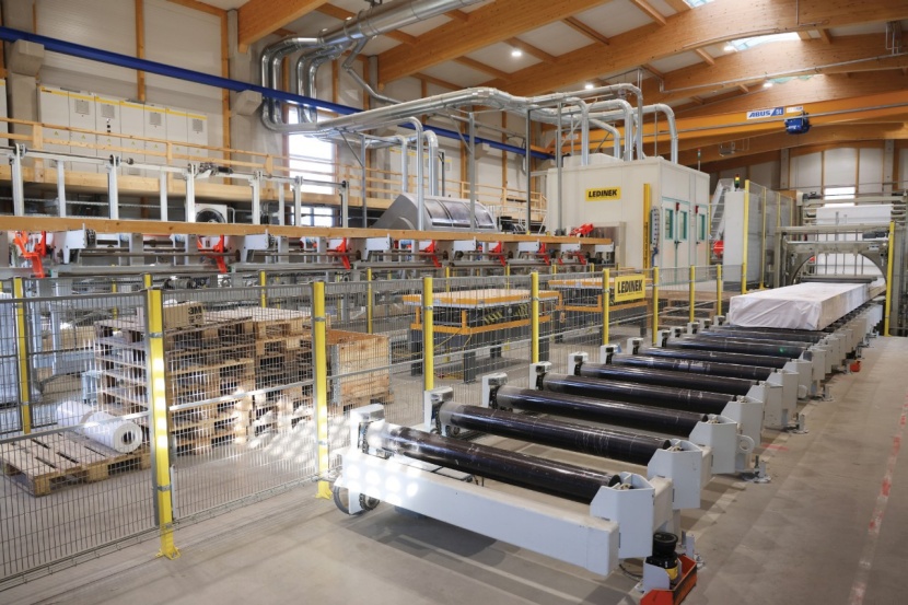 Solid structural timber line from a single source